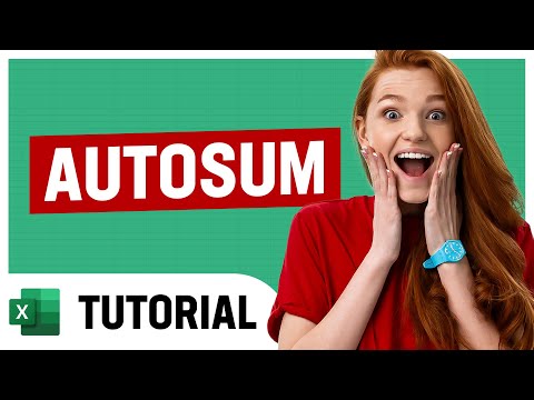 AUTOSUM in Excel: Add Like a Pro, Save Hours of Work! 🚗