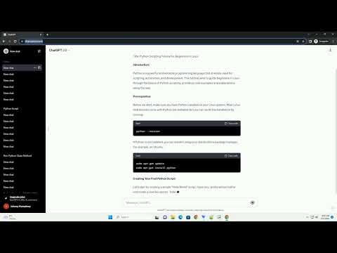 python scripting tutorial for beginners in linux pdf