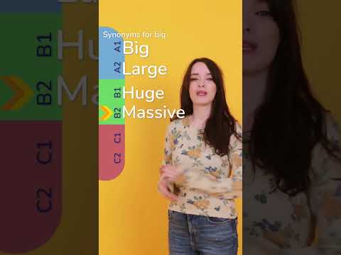 What’s your level in English? -Big synonyms