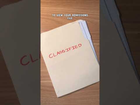 How to View Your College Admissions File