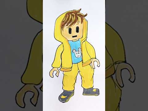 Drawing Character Game #roblox #robloxcharacters #minecraft #games #gamecharacter #drawing #art
