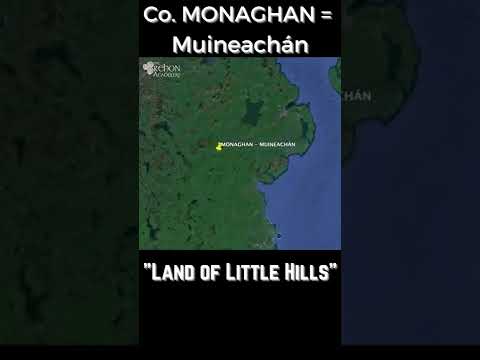 Place Name Place Name A Guide to Ireland's 32 Counties: What Does County MONAGHAN Mean? #travel