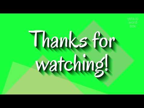 PHACIA - HOW TO PRONOUNCE IT?