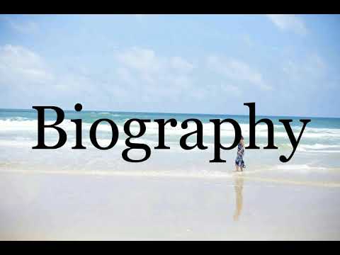 How To Pronounce Biography🌈🌈🌈🌈🌈🌈Pronunciation Of Biography