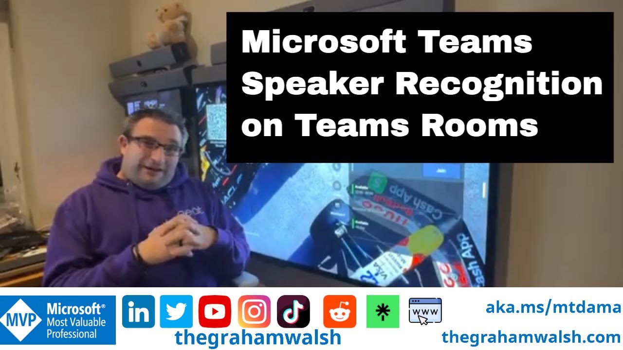 Microsoft Teams Rooms Speaker Recognition Overview