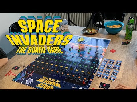 SPACE INVADERS - THE BOARD GAME - PLAYTHROUGH VIDEO