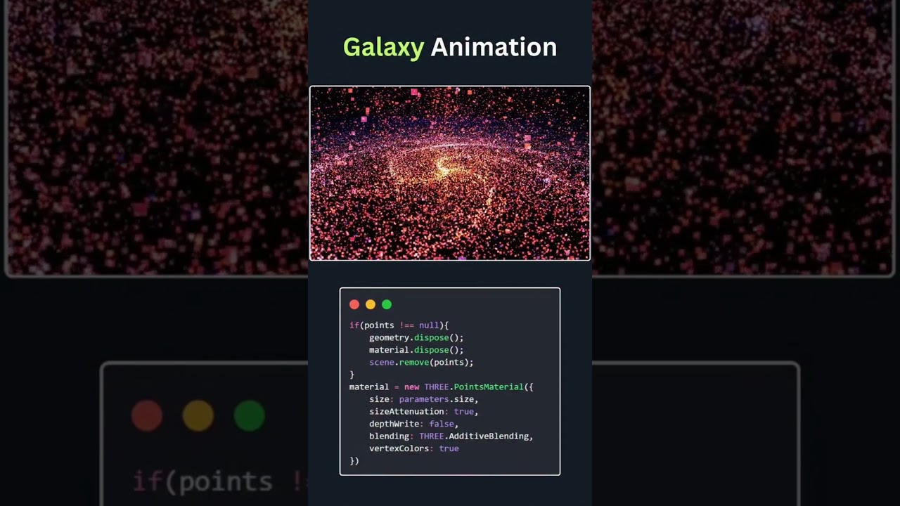 Space code | html | css                                     #code #programming #html #css #animation