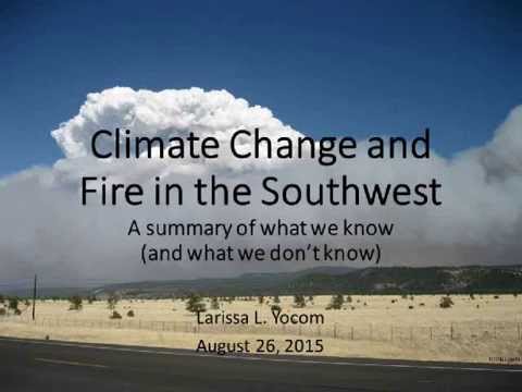 Climate Change and Fire in the Southwest