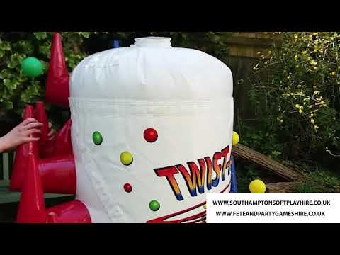 Twist Air Juggler Party Team Game Hire in Southampton, UK - Bouncy Castle Hire