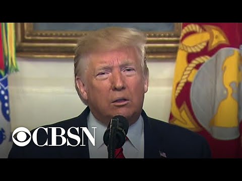 Trump says ISIS leader Abu Bakr al-Baghdadi dead after "daring" U.S. raid in Syria