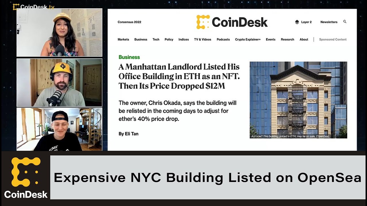 Expensive NYC Building Listed on NFT Marketplace OpenSea