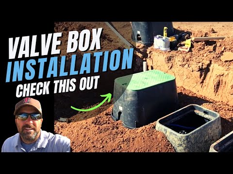 Best Way To Install A Valve Box On A Sprinkler System