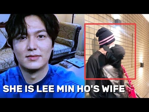 LEE MIN HO SPOTTED with HIS WIFE