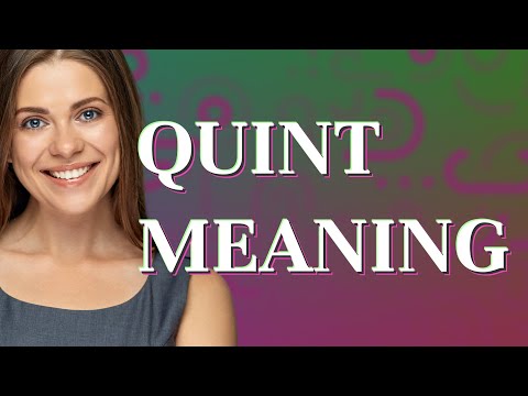 Quint | meaning of Quint