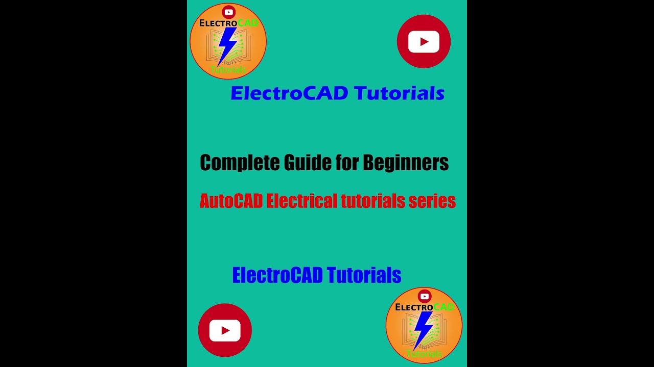 AutoCAD Electrical Tutorial | Lesson 1 Intro #shorts  #autocadblocks