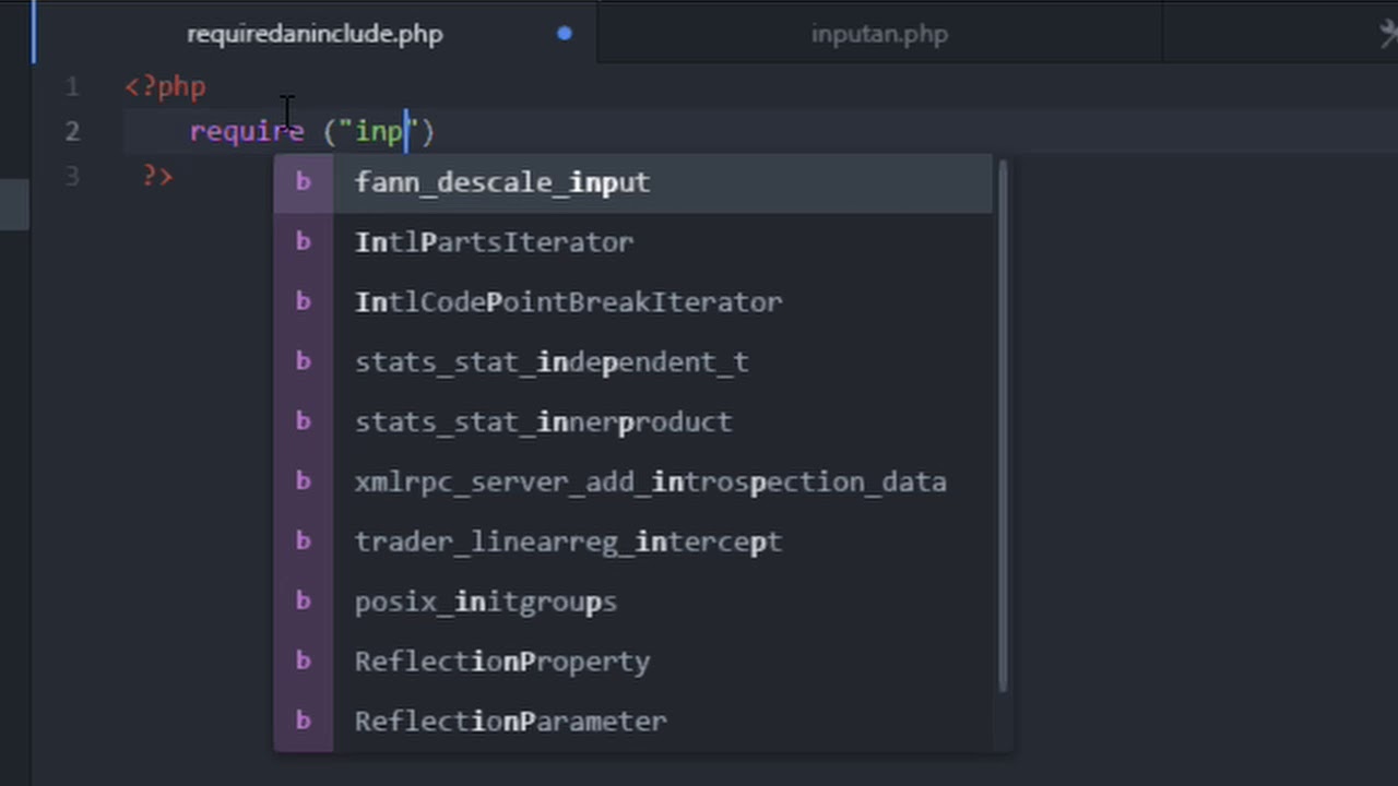 Include dan Require pada PHP - PABW4G