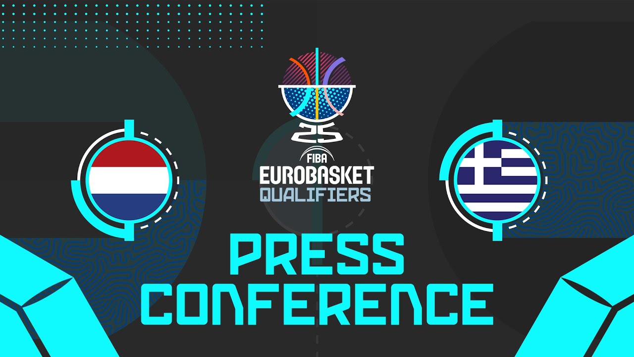 Netherlands vs Greece - Group Phase - FIBA EuroBasket 2025 Qualifiers ...