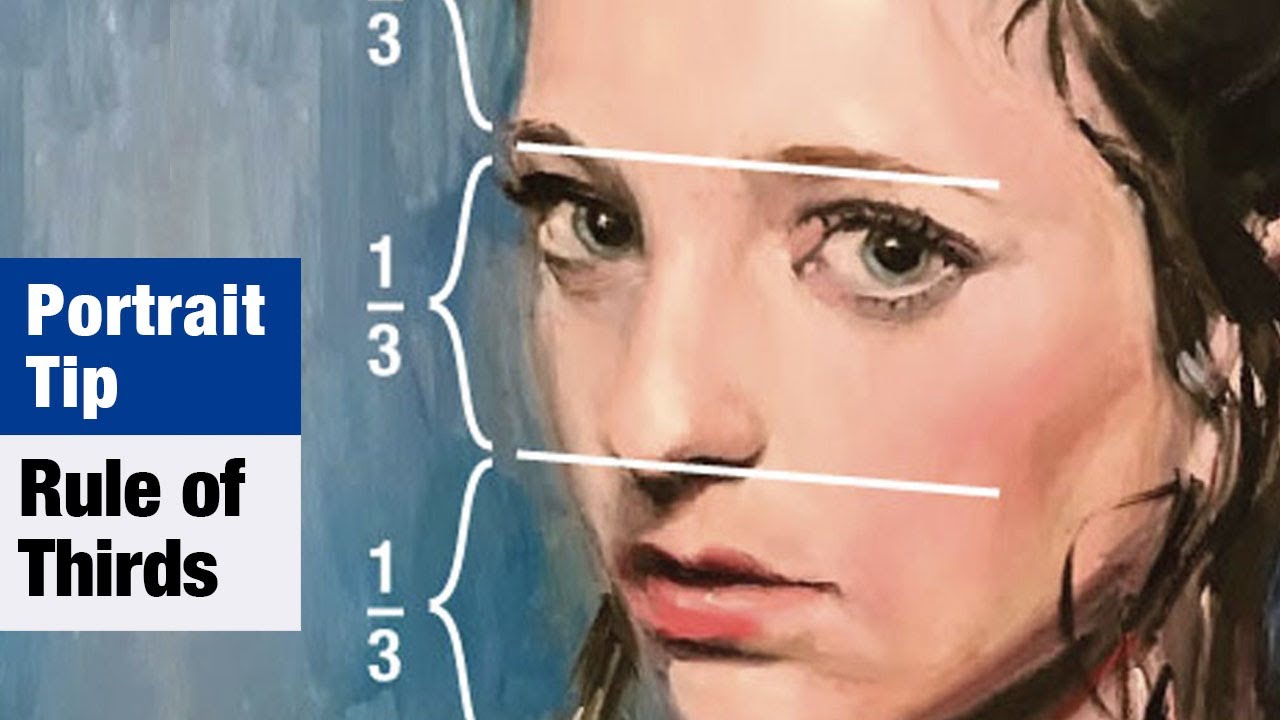 Rule of Thirds - Portrait Painting Tip