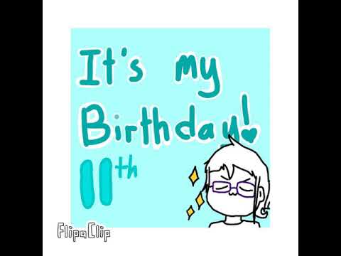 It's my birthday! (Gif)