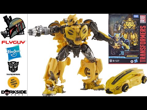 FLYGUYtoys Transformers Studio Series 70 Deluxe Class 4.5" B-127 Bumblebee Movie Figure Review