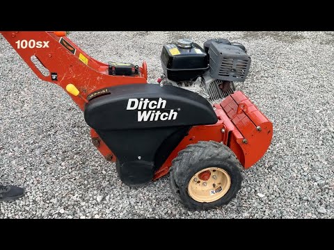Köp Redskapsbärare vibbroplog Ditch Witch 100SX på Klaravik