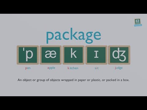 How to pronounce package ?