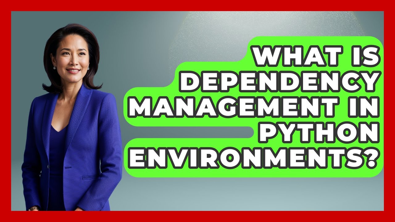 What Is Dependency Management In Python Environments? - Python Code School