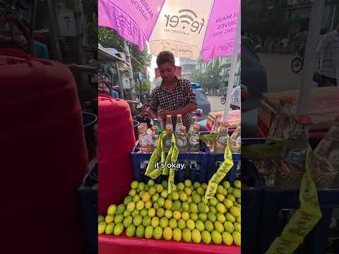 $0.35 Soda in India 🇮🇳 #indianstreetfood #streetfoodindia #foodreview