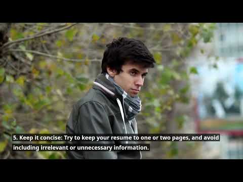 Building the perfect resume