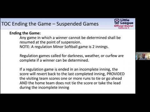 Tournament Umpire Training Session 2