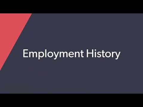 Employment history – How to – SCWonline