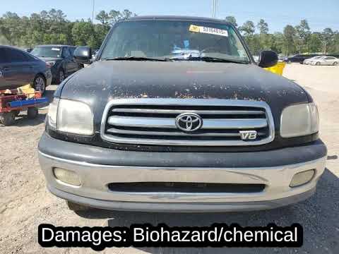 VIN: 5TBRT38141S161696 - 2001 Toyota Tundra- Access Cab Limited