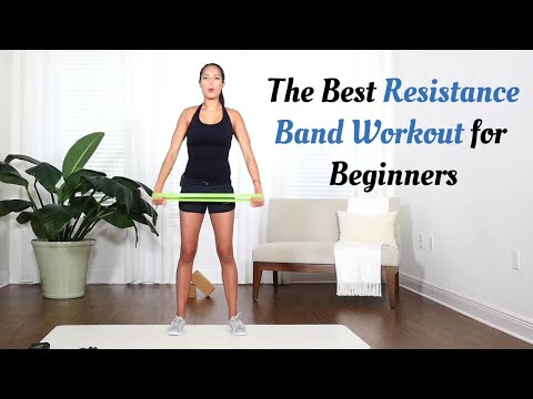 Resistance Band Workout for Beginners [A 10 Minute Workout with Marin]