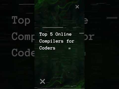 Top 5 Online Compilers Every Coder Must Know! #coding #programming #learncoding #onlinecompiler