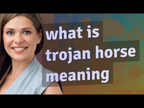 Trojan horse | meaning of Trojan horse