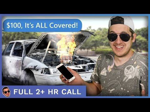 Scamming a Car Warranty Scammer (full 2hr call)