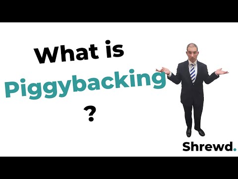 What is Piggybacking under the Commonwealth Procurement Rules?