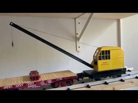 🏗️ G Scale Burro 15ton working RC crane・ 3D File for 3D printing・Cults