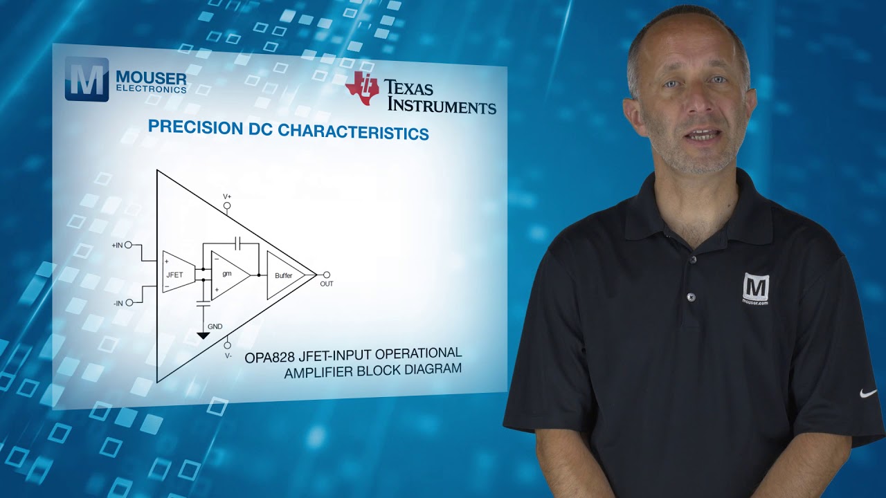 Texas Instruments OPA828 JFET Input Operational Amplifier |  Featured Product Spotlight