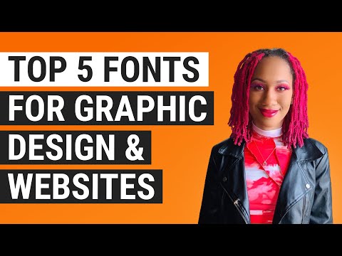 Top 13 Fonts for Graphic Design & Websites
