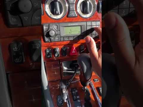 mercedes Benz radio code tips how to input code