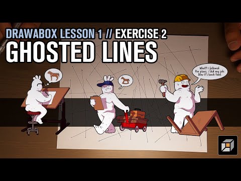 Drawabox Lesson 1, Exercise 2: Ghosted Lines
