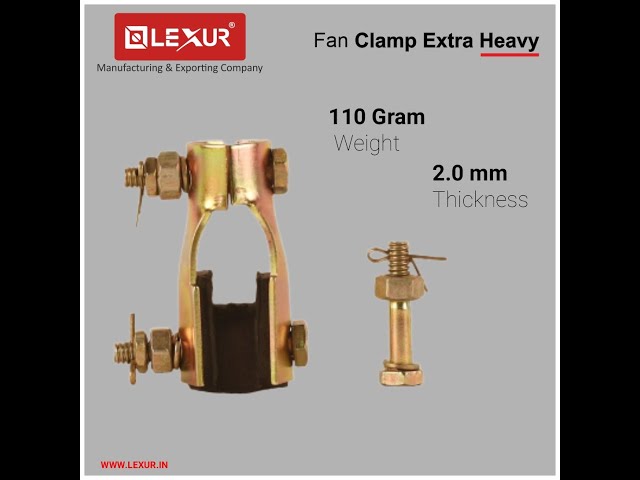 Ceiling Fan Clamp - Ceiling Fan Shackle Clamp Manufacturer from Surat