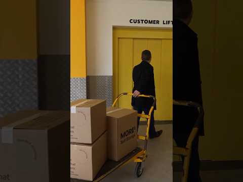 Moving into a storage unit!
