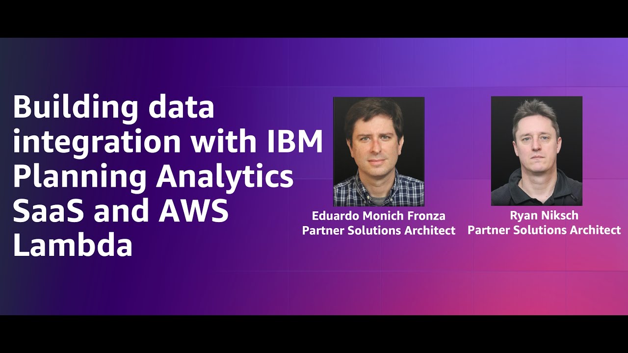 Building data integration with IBM Planning Analytics SaaS and AWS Lambda | Amazon Web Services