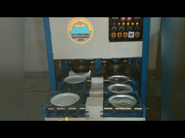 Automatic Pattal Dona Machine - Hydraulic Single Die Paper Plate Making Machine Manufacturer ...