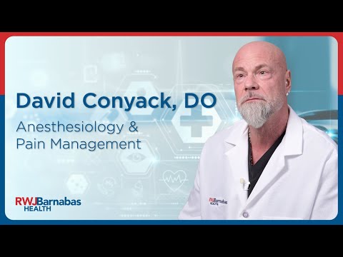 David Conyack, DO, Anesthesiology & Pain Management