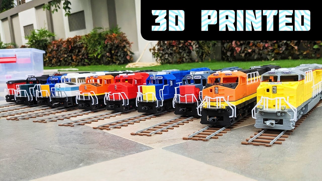 The Ultimate 3D Printed Model Train Ecosystem – Dragon Railway | KICKSTARTER