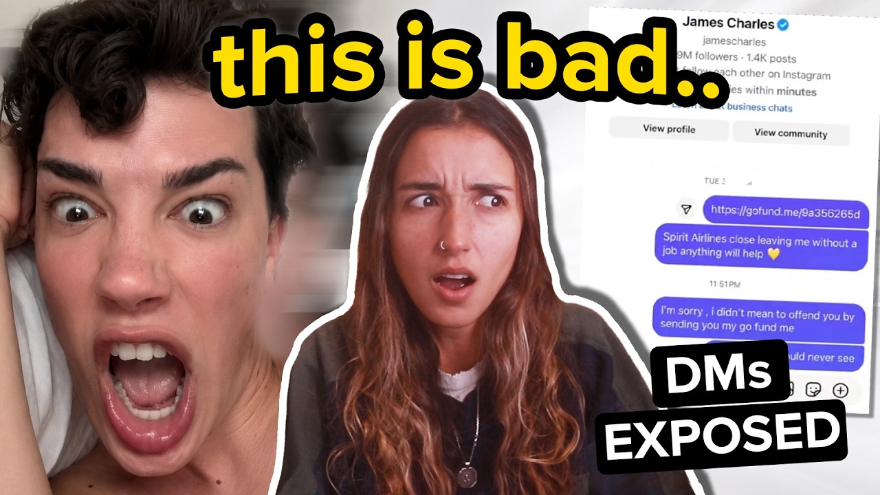 James Charles Got DRAGGED By Spirit Airlines Employee