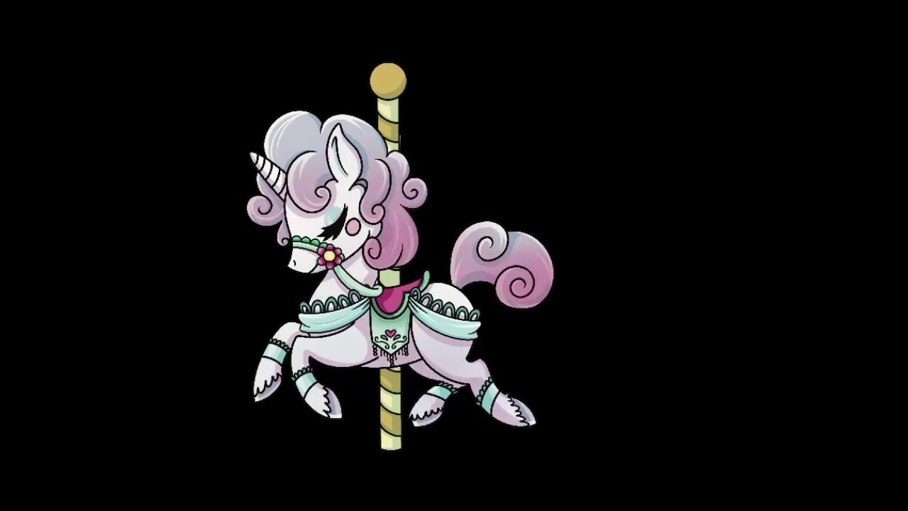 Speedpaint - Unicorn Carousel MLP